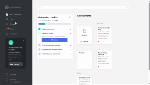 How to create a personal dictionary in Grammarly? | Flo