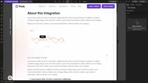How to embed a Flo in Webflow