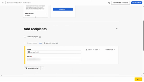 How to add a Signature Field to a document on DocuSign? | Flo
