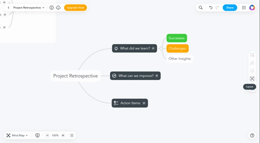 How to adjust map layouts on Mindmeister? | Flo