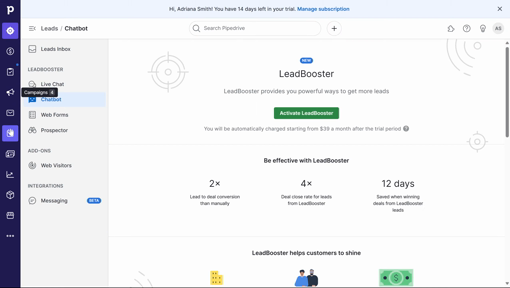 How to add a new activity on Pipedrive? | Flo