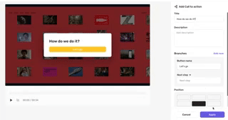 How to change positions for CTA? | Flo