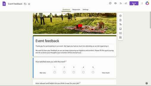 How to share a link to a form on Google Forms? | Flo